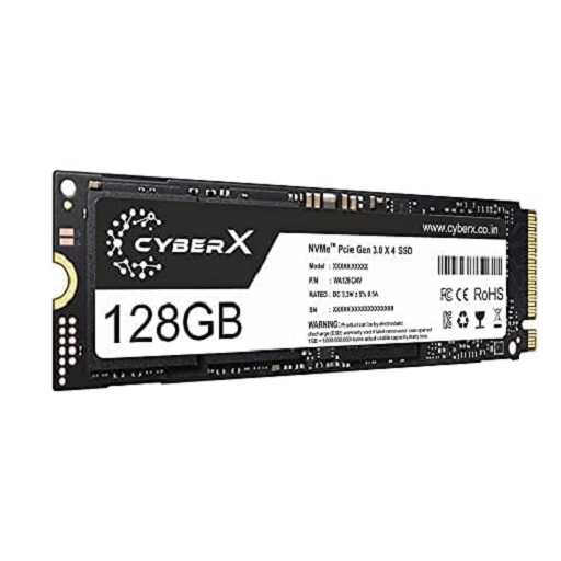 CYBER X 128GB M.2 NVME SSD CYM-280-128NV