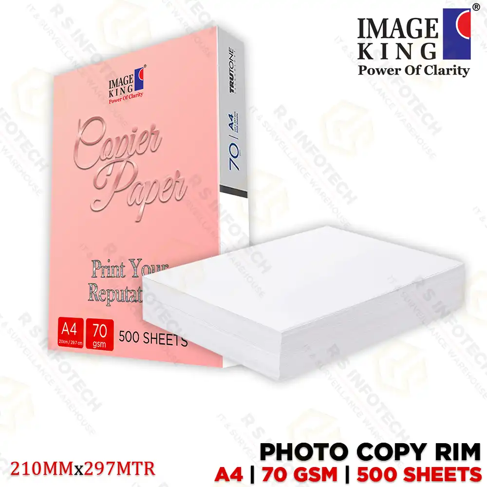 IMAGEKING 70GSM A4 PAPER RIM 500 SHEETS IMAGEKING 70GSM A4 PAPER RIM 500 SHEETS